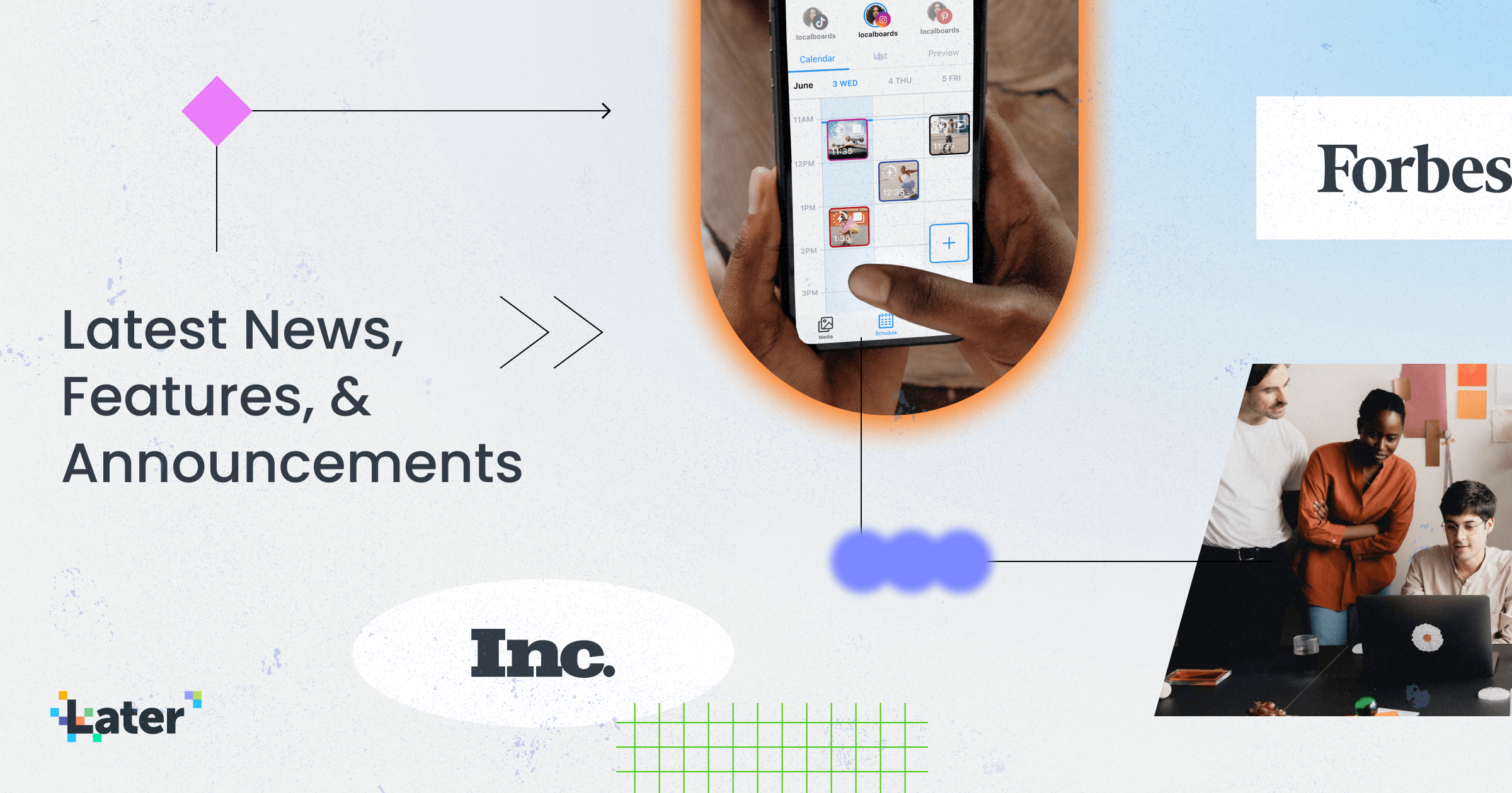 Later Media Kit | Official Logos, Later Brand Guidelines, & Insights