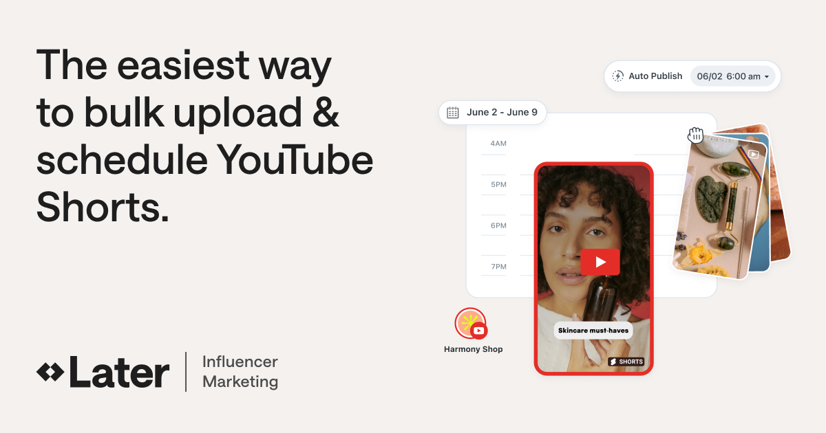 YouTube Scheduler: Plan and Auto Publish Videos | Later