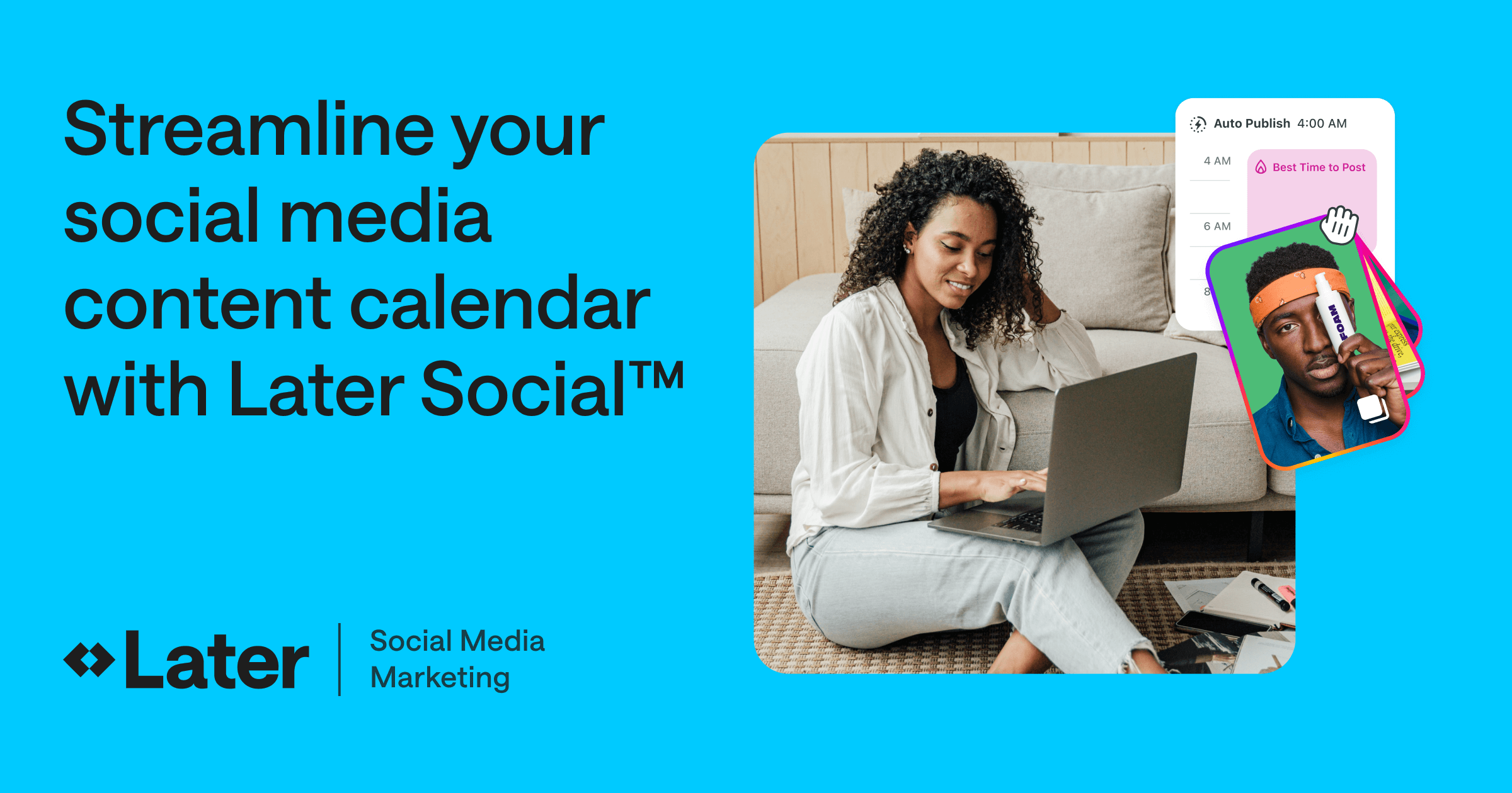 Social Media Content Calendar Tool & Planner | Later