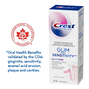 Crest Gum and Sensitivity All Day Protection Toothpaste | Dentalcare.ca