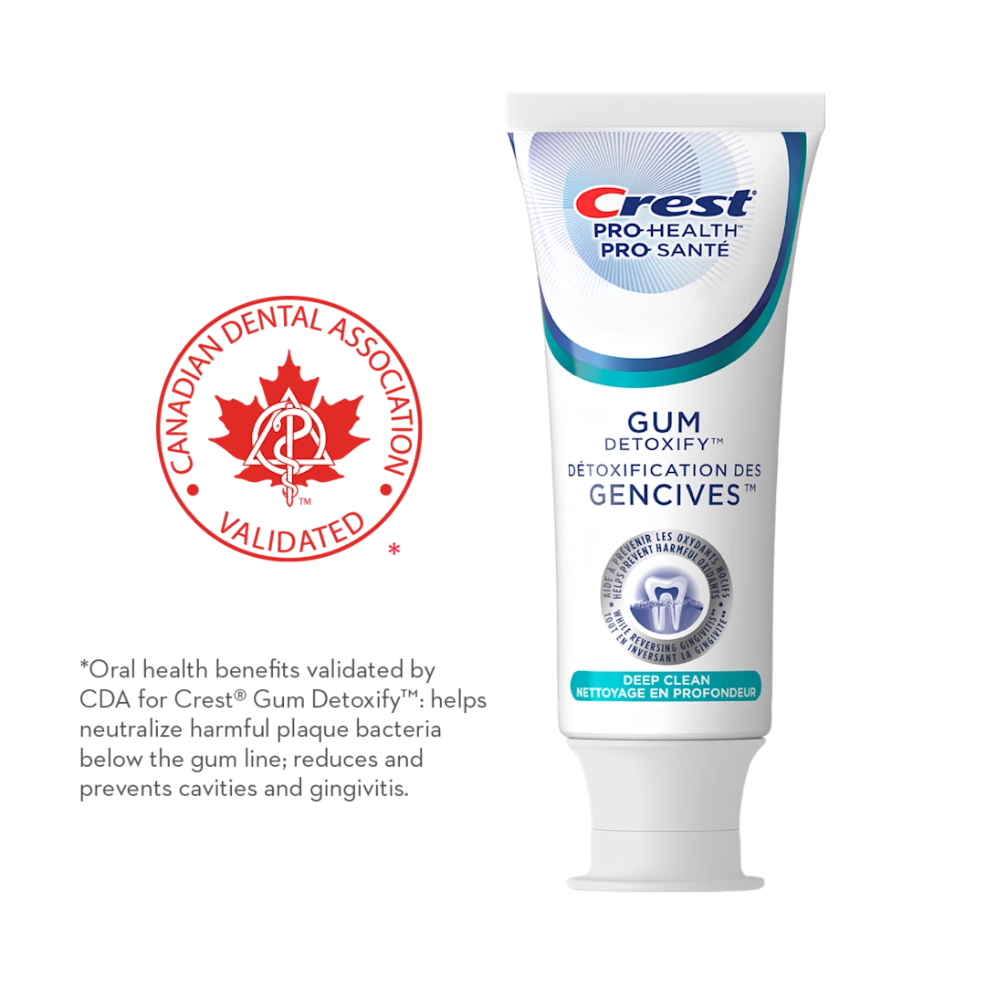 Crest Gum Detoxify Deep Clean | Dentalcare.ca