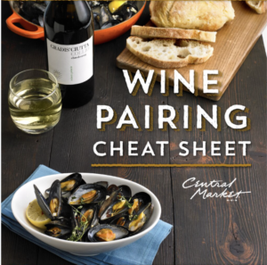 Wine Pairing Cheat Sheet | Central Market - Really Into Food