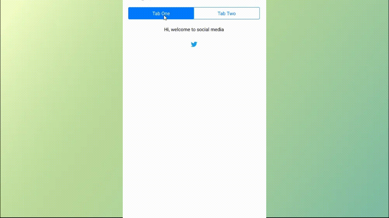 Animated Tabbar | Awesome React Native