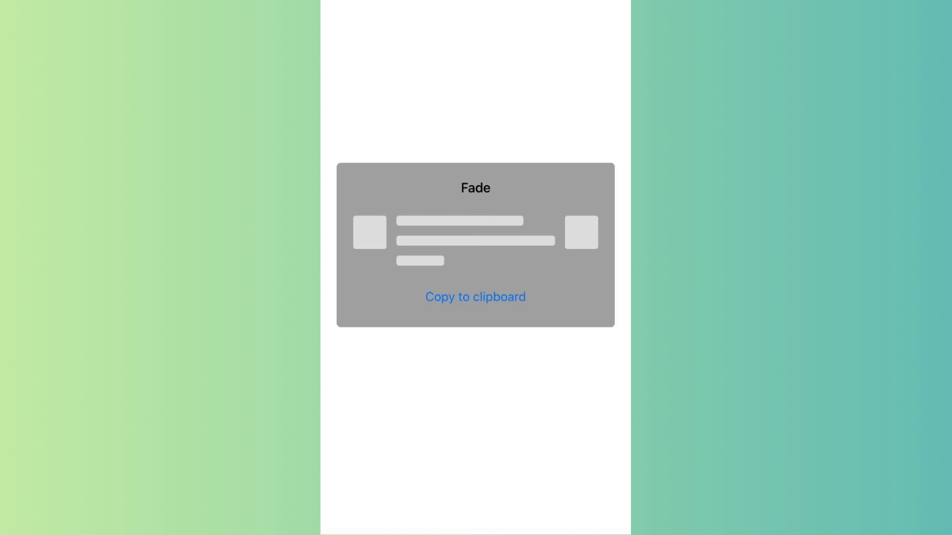 Fade Placeholder | Awesome React Native