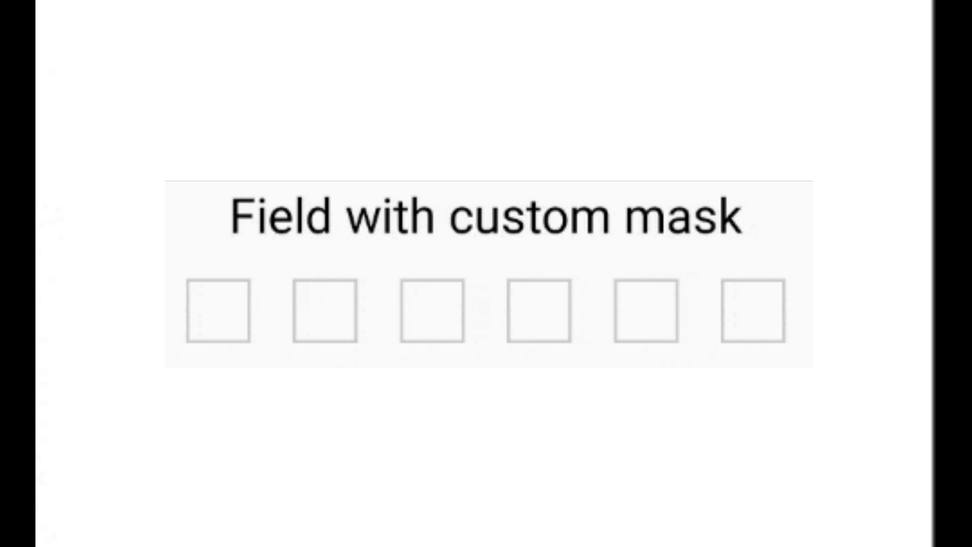 Masked Code Verification/ Authentication 3 | Awesome React Native