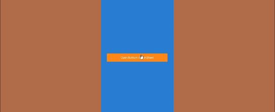 Bottom Action Menu Awesome React Native