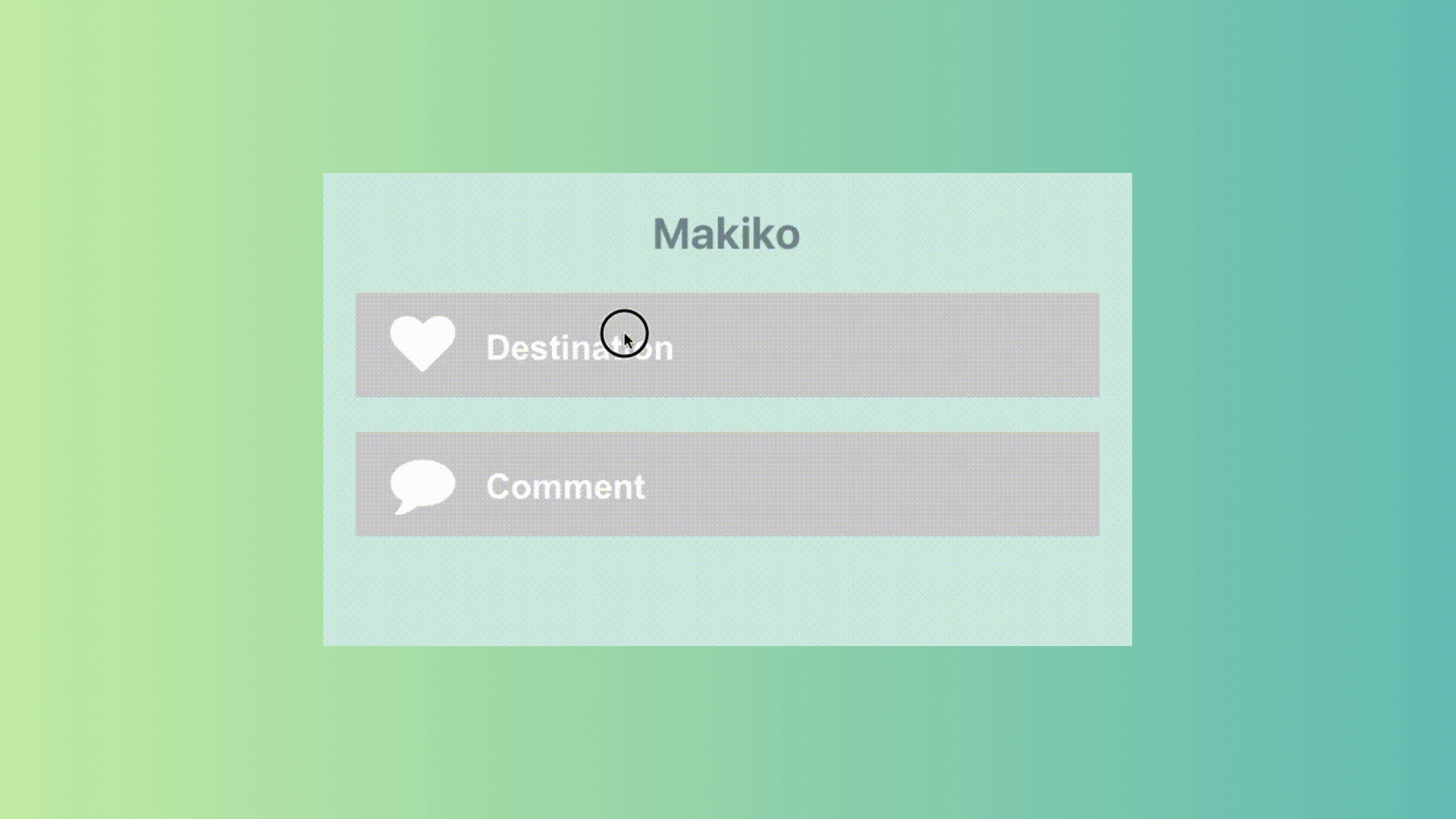 Text input effect Makiko | Awesome React Native