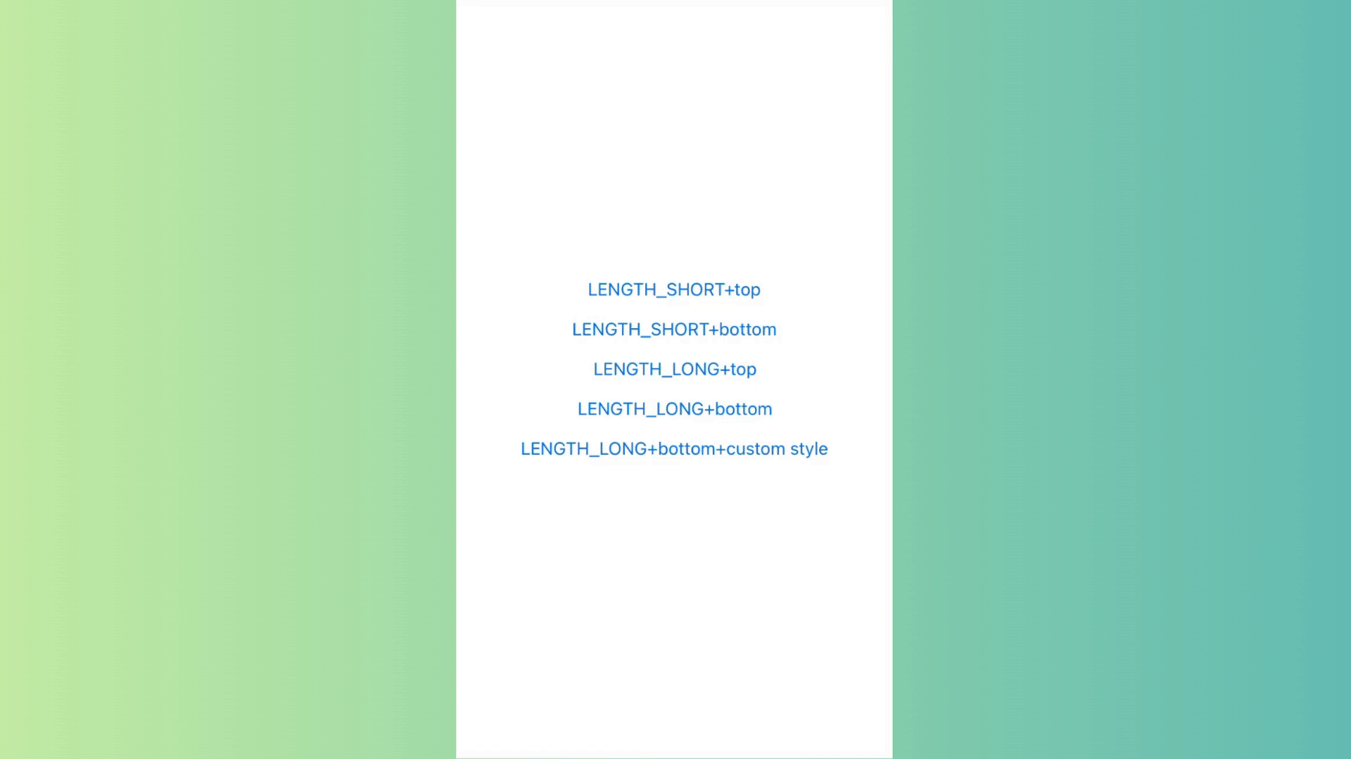 Easy Toast | Awesome React Native