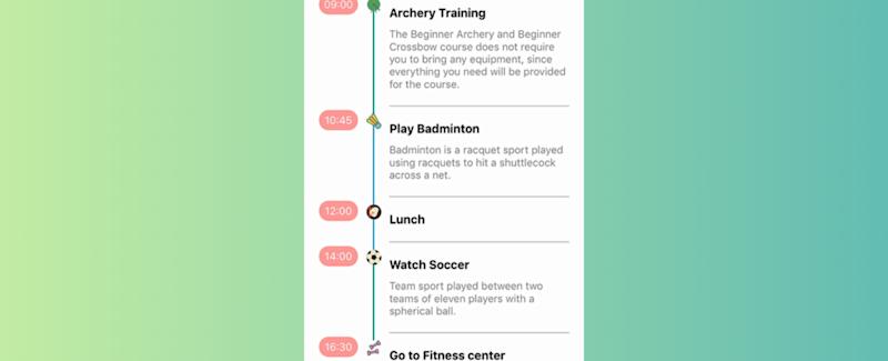 Icon Timeline Listview | Awesome React Native Icon Timeline Listview | Awesome React Native