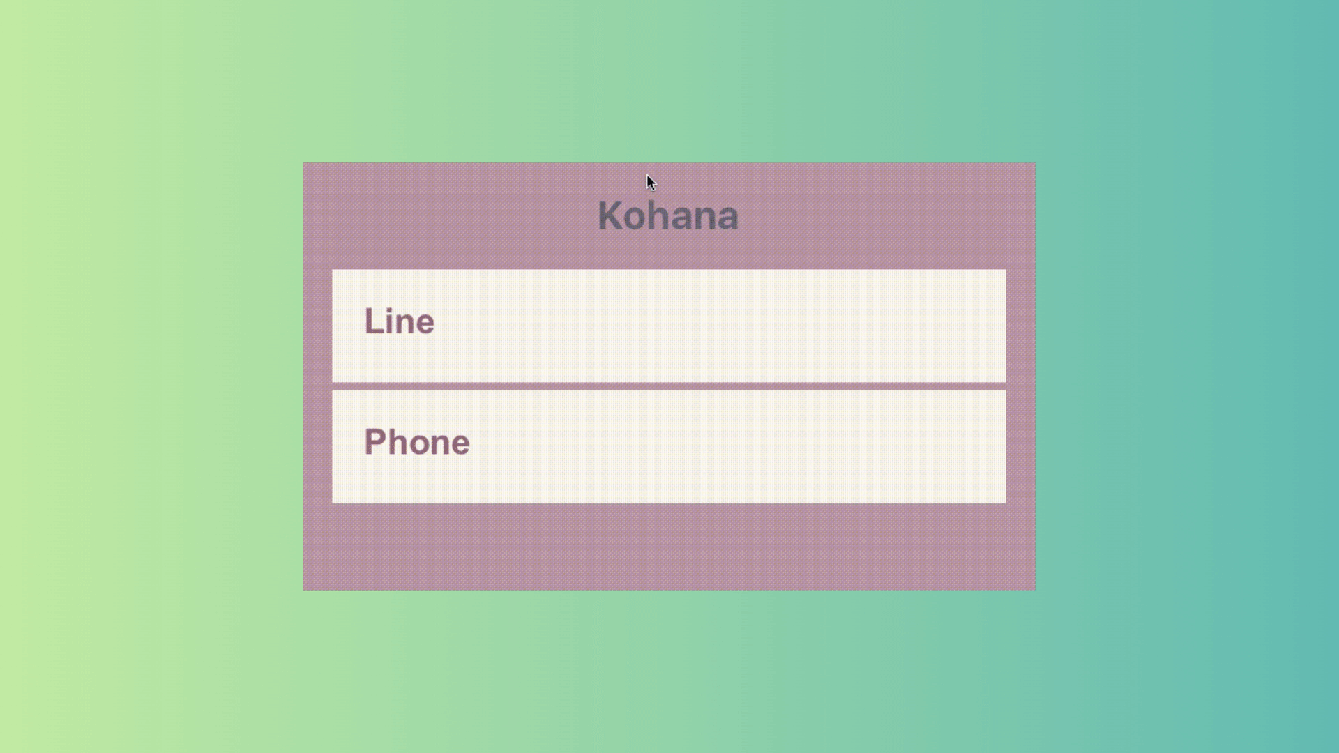 Text input effect Kohana | Awesome React Native