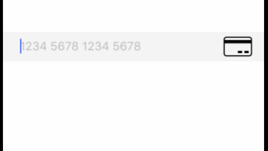 Animated Credit Card Input With Data Access | Awesome React Native