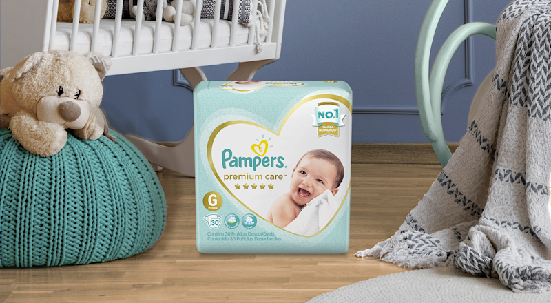 Fraldas Pampers® Premium Care™ | Pampers BR