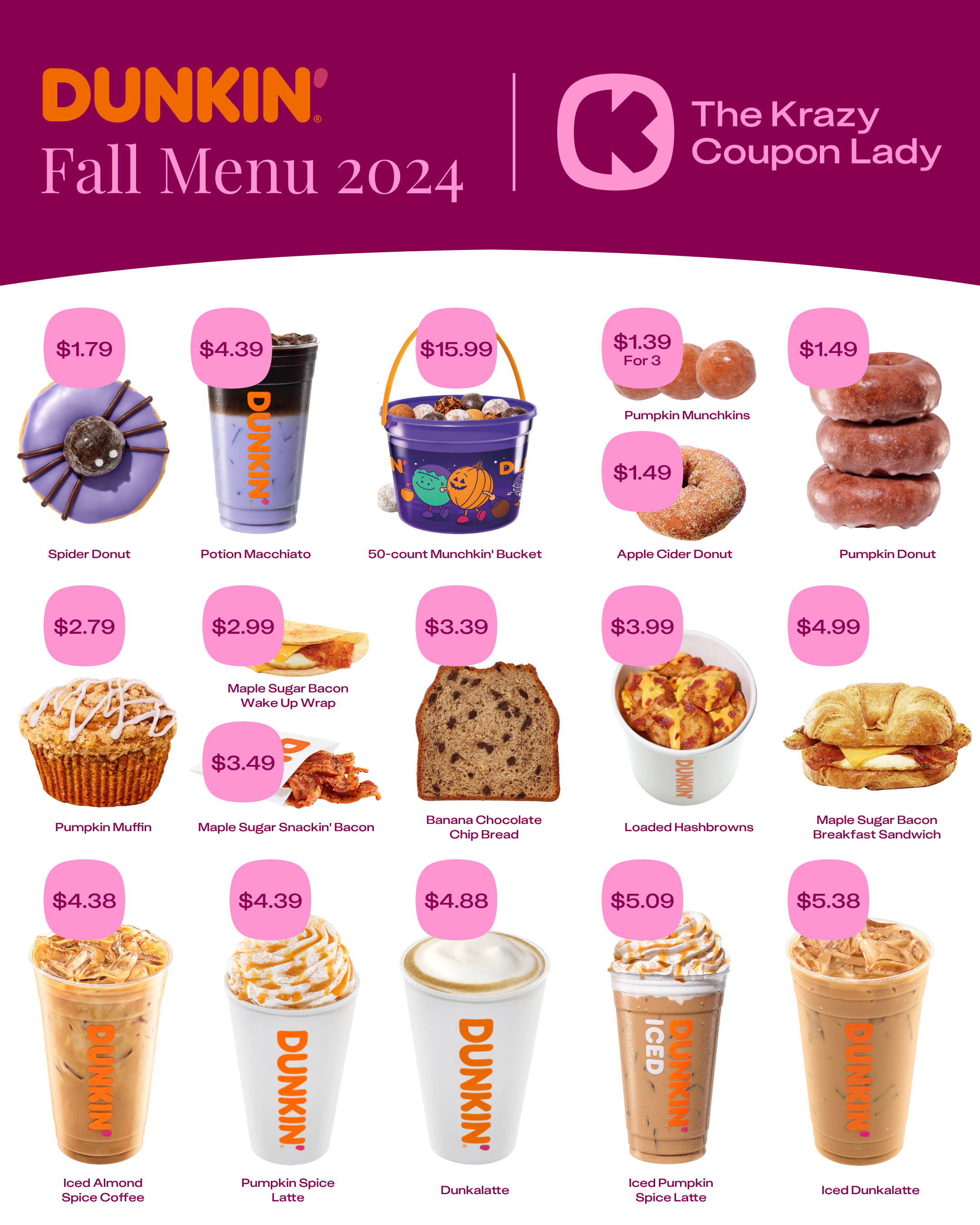 Dunkin Donuts Donutmenu 2024 Dunkin's New Summer Menu Features A
