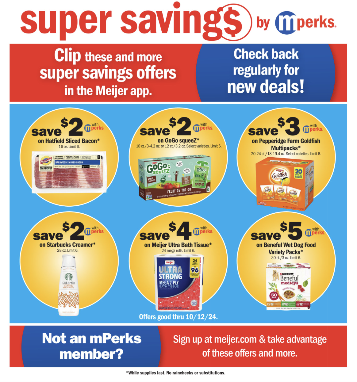 Meijer Weekly Ad and Deals Sept. 29 - Oct. 5, 2024 - The Krazy Coupon Lady