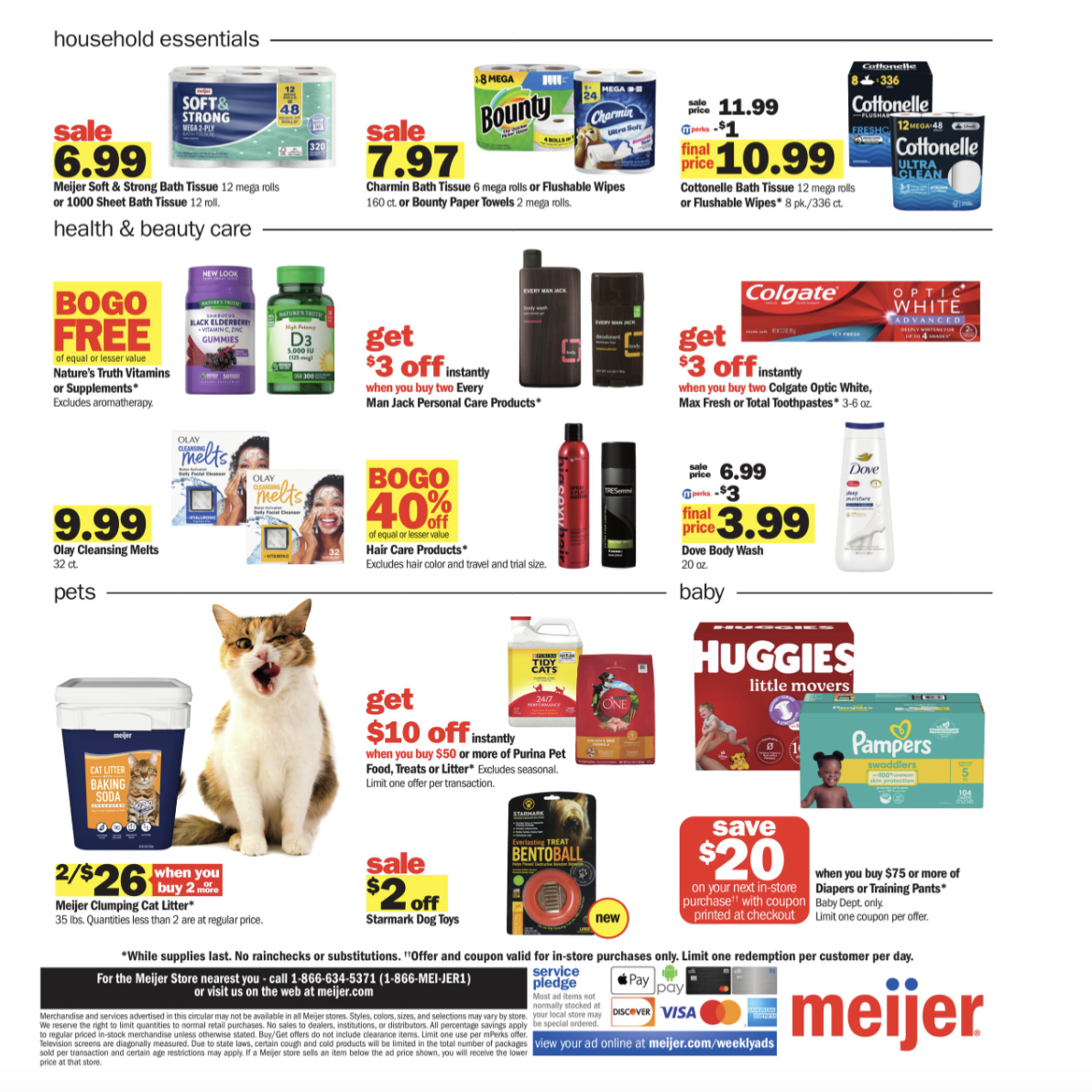 Meijer Weekly Ad and Deals Sept. 29 - Oct. 5, 2024 - The Krazy Coupon Lady