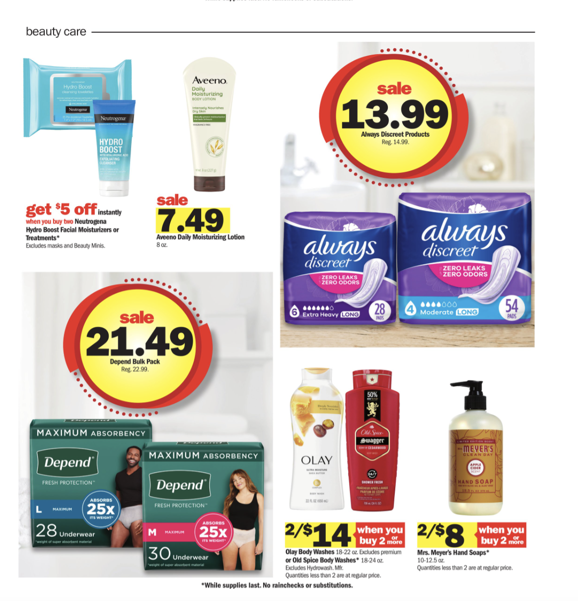 Meijer Weekly Ad and Deals Sept. 29 - Oct. 5, 2024 - The Krazy Coupon Lady