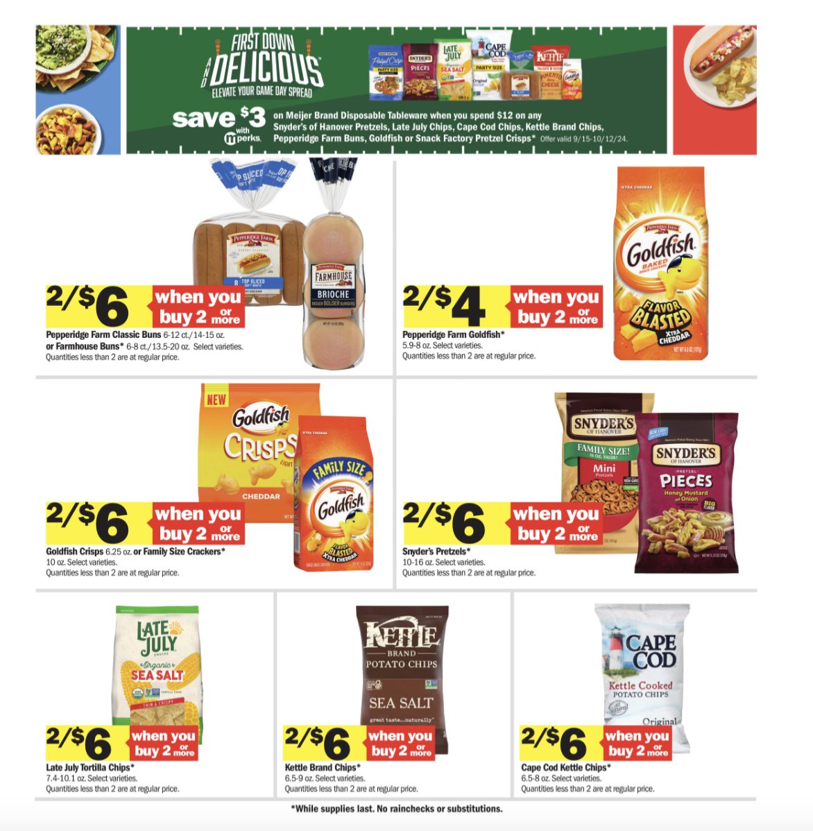 Meijer Weekly Ad and Deals Sept. 29 - Oct. 5, 2024 - The Krazy Coupon Lady