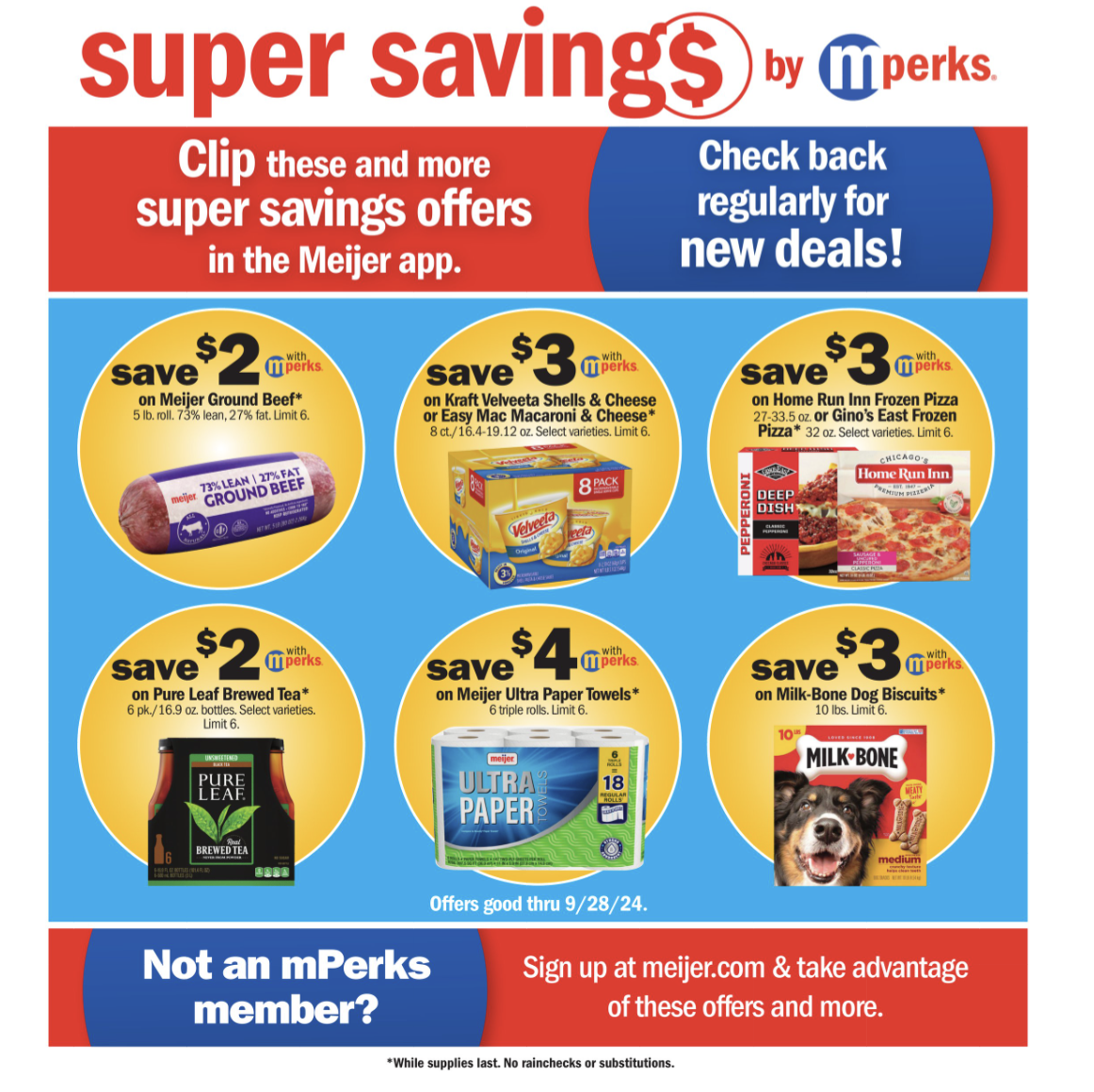 Meijer Weekly Ad and Deals Sept. 29 - Oct. 5, 2024 - The Krazy Coupon Lady