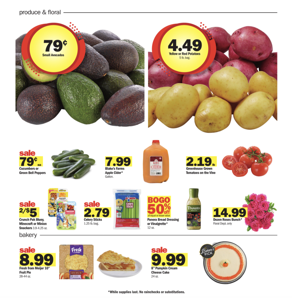 Meijer Weekly Ad and Deals Sept. 29 - Oct. 5, 2024 - The Krazy Coupon Lady