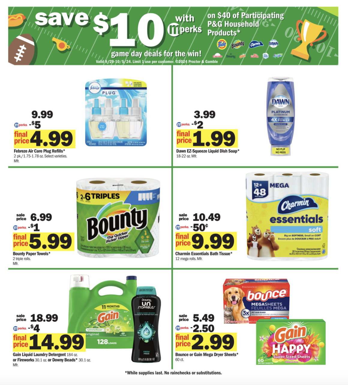 Meijer Weekly Ad and Deals Sept. 29 - Oct. 5, 2024 - The Krazy Coupon Lady