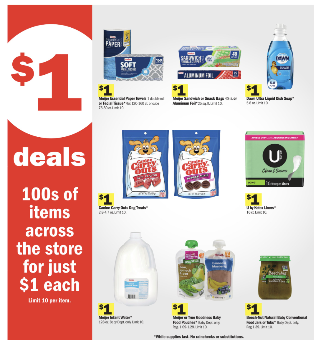 Meijer Weekly Ad and Deals Sept. 29 - Oct. 5, 2024 - The Krazy Coupon Lady