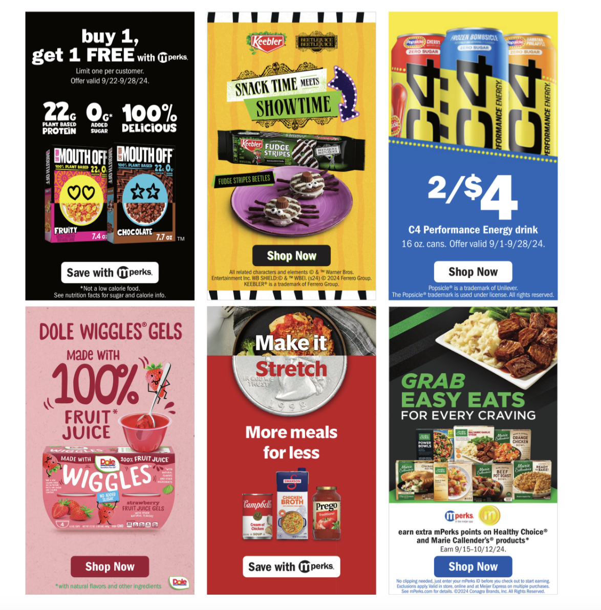 Meijer Weekly Ad and Deals Sept. 29 - Oct. 5, 2024 - The Krazy Coupon Lady