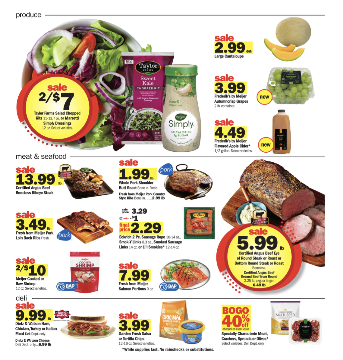 Meijer Weekly Ad and Deals Sept. 29 - Oct. 5, 2024 - The Krazy Coupon Lady