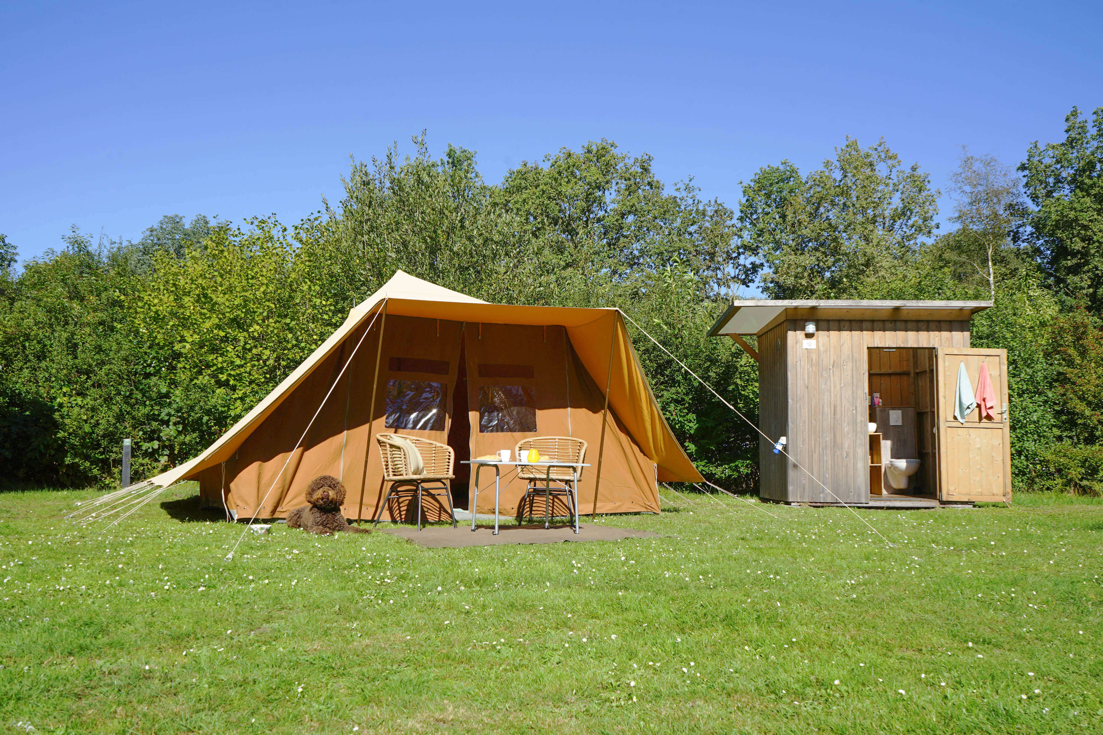 Camping with individual sanitary facilities | EuroParcs