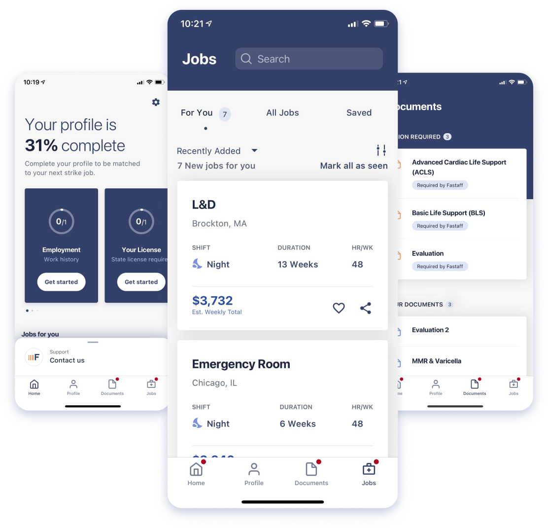 Fastaff Nurse Portal | Download Our Mobile Application