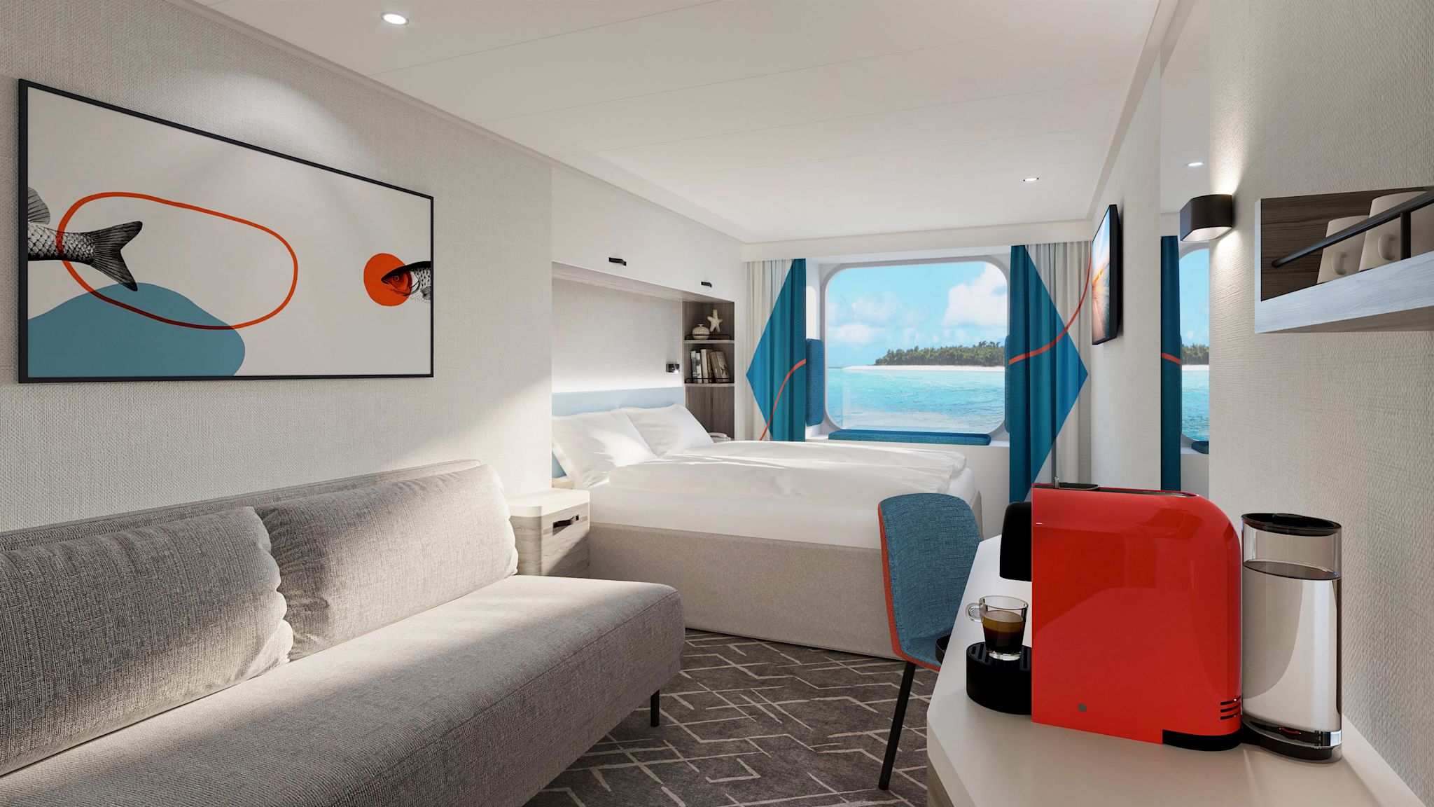 Mein Schiff Flow - all information, photos, cabins, current position