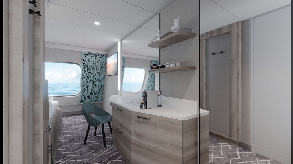 The Single Cabin Outside of the Mein Schiff fleet | TUI Cruises