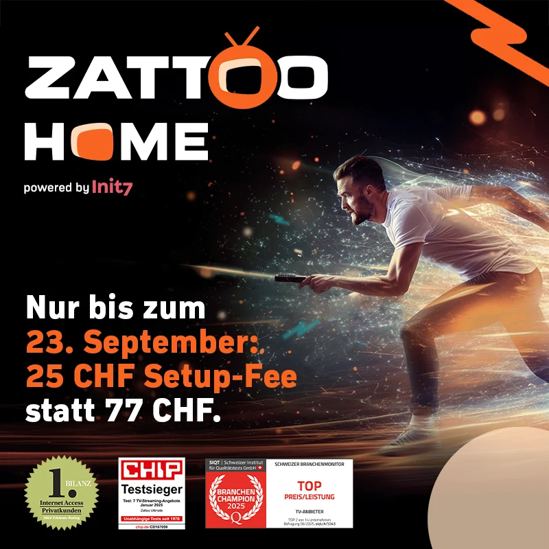 Einfach fernsehen: Live TV mit über 300 TV-Sender | Zattoo