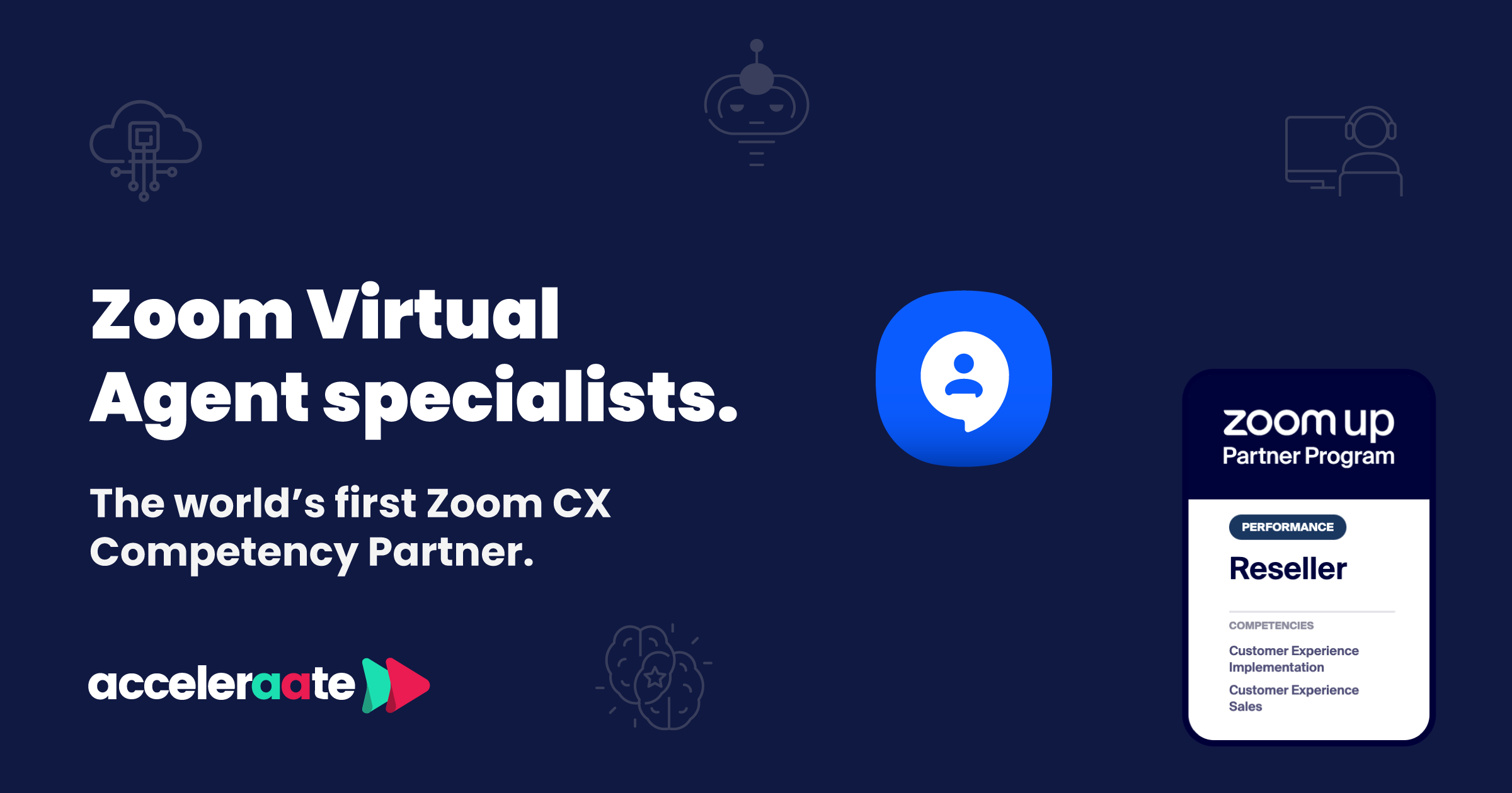 Zoom Virtual Agent | Zoom MSP | System Integrator | AI | Acceleraate