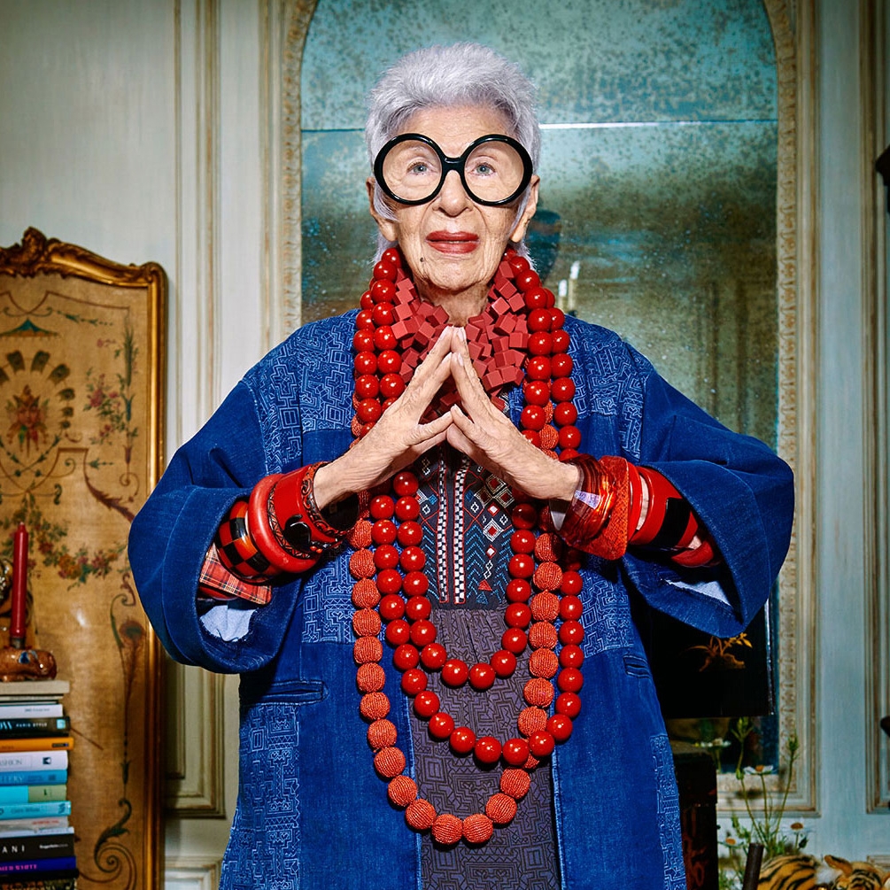 Fashion Icons with Fern Mallis: Iris Apfel - Minnie Muse