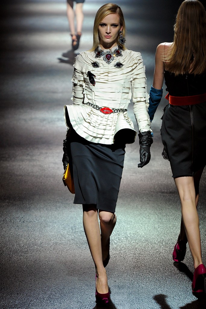 Lanvin F/W 2012 - Minnie Muse