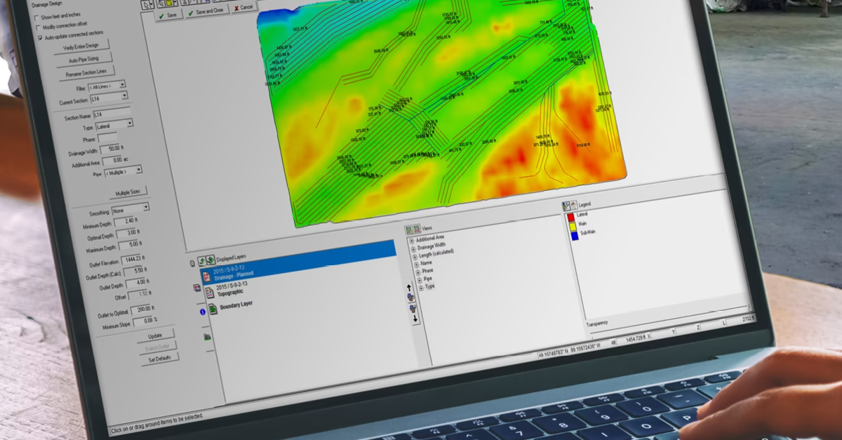 Subsurface Drainage Software | Agriculture
