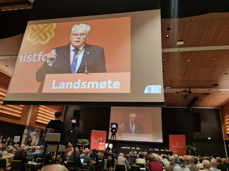 Oppsummering fra Landsmøte 2023 | Pensjonistforbundet