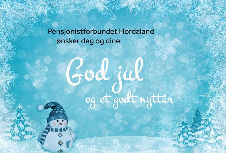 God jul! | Pensjonistforbundet