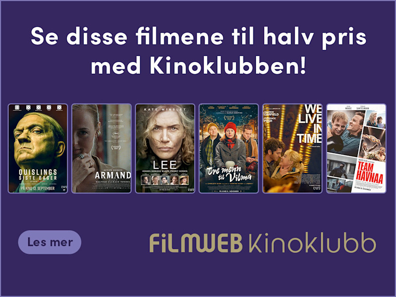 Se film med medlemsrabatt - Filmweb Kinoklubb | Pensjonistforbundet