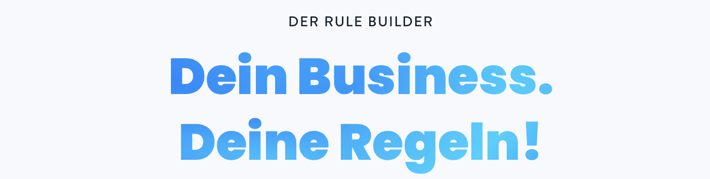 Shopwares Feature Focus: Rule Builder | Vorschau | Shopware