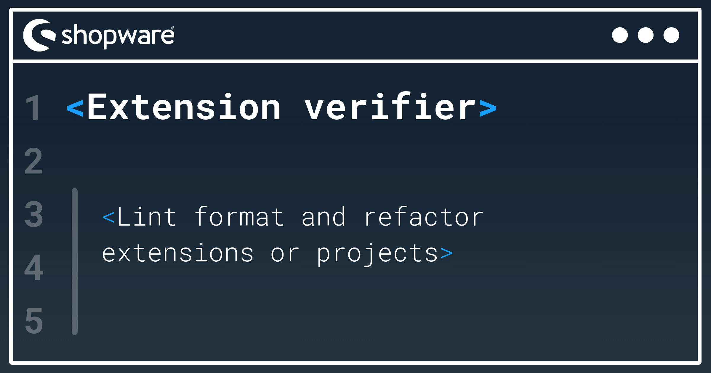 Shopware Extension Verifier: Improve Code Quality Fast | Shopware