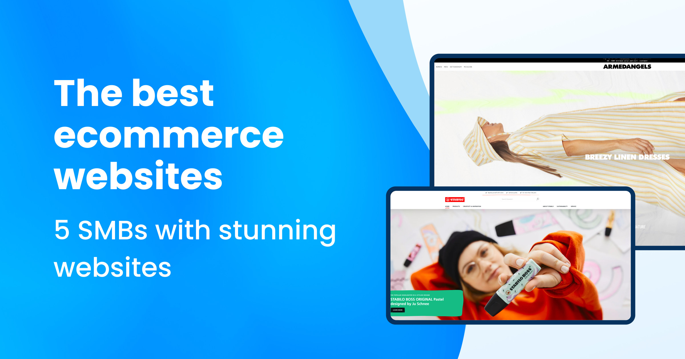 The best ecommerce websites: 5 SMBs with stunning websites | Shopware