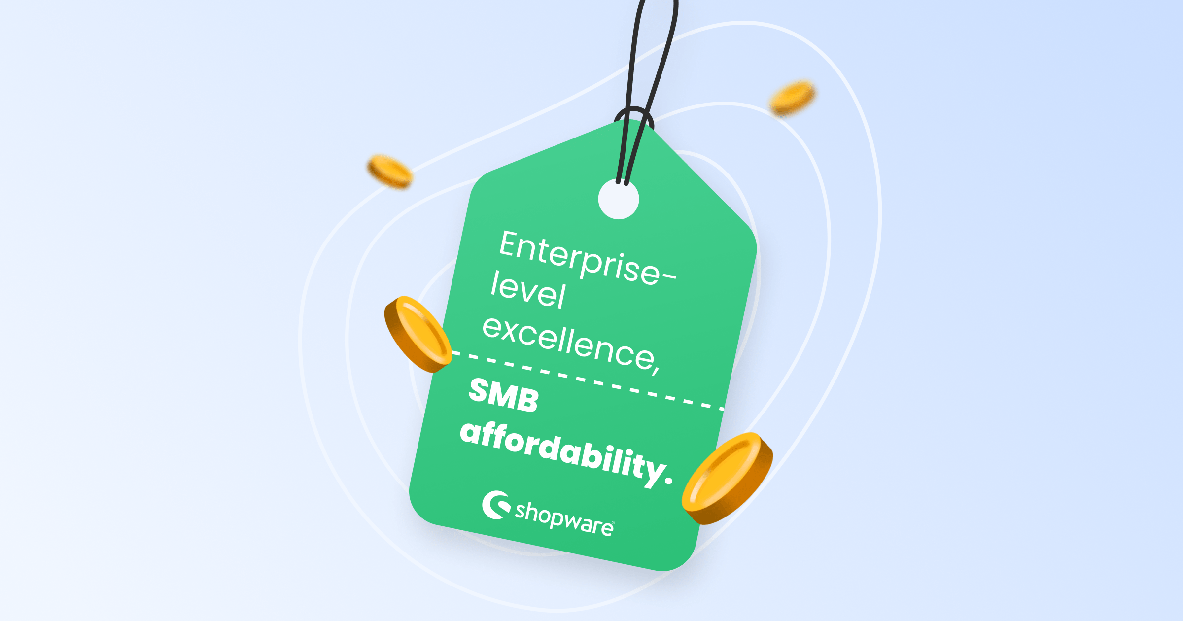 Enterprise-level excellence, SMB affordability. | Shopware