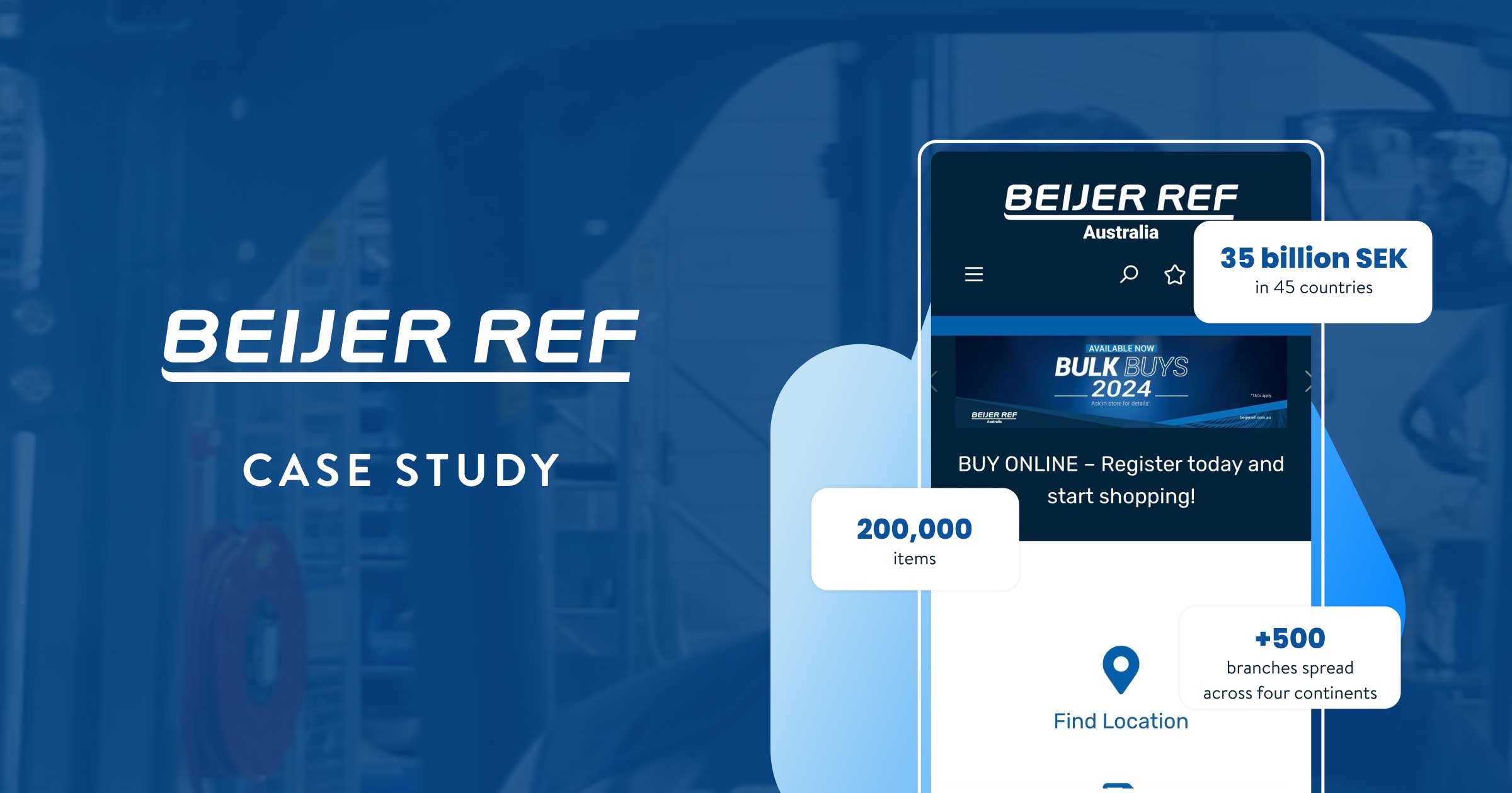 Beijer Ref AB relies on a multi-shop system | Shopware