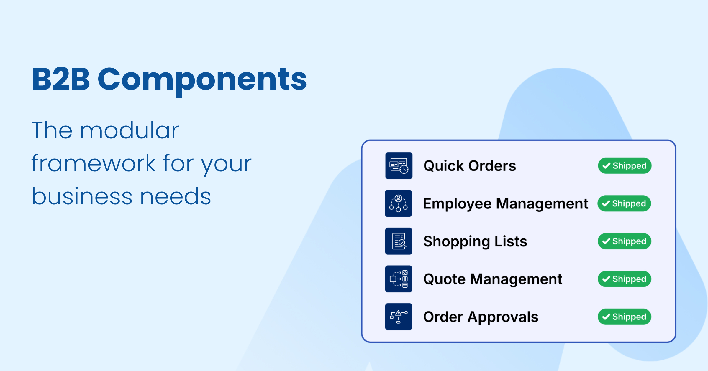 Shopware B2B Components: Discover the modular framework for your business needs | Shopware