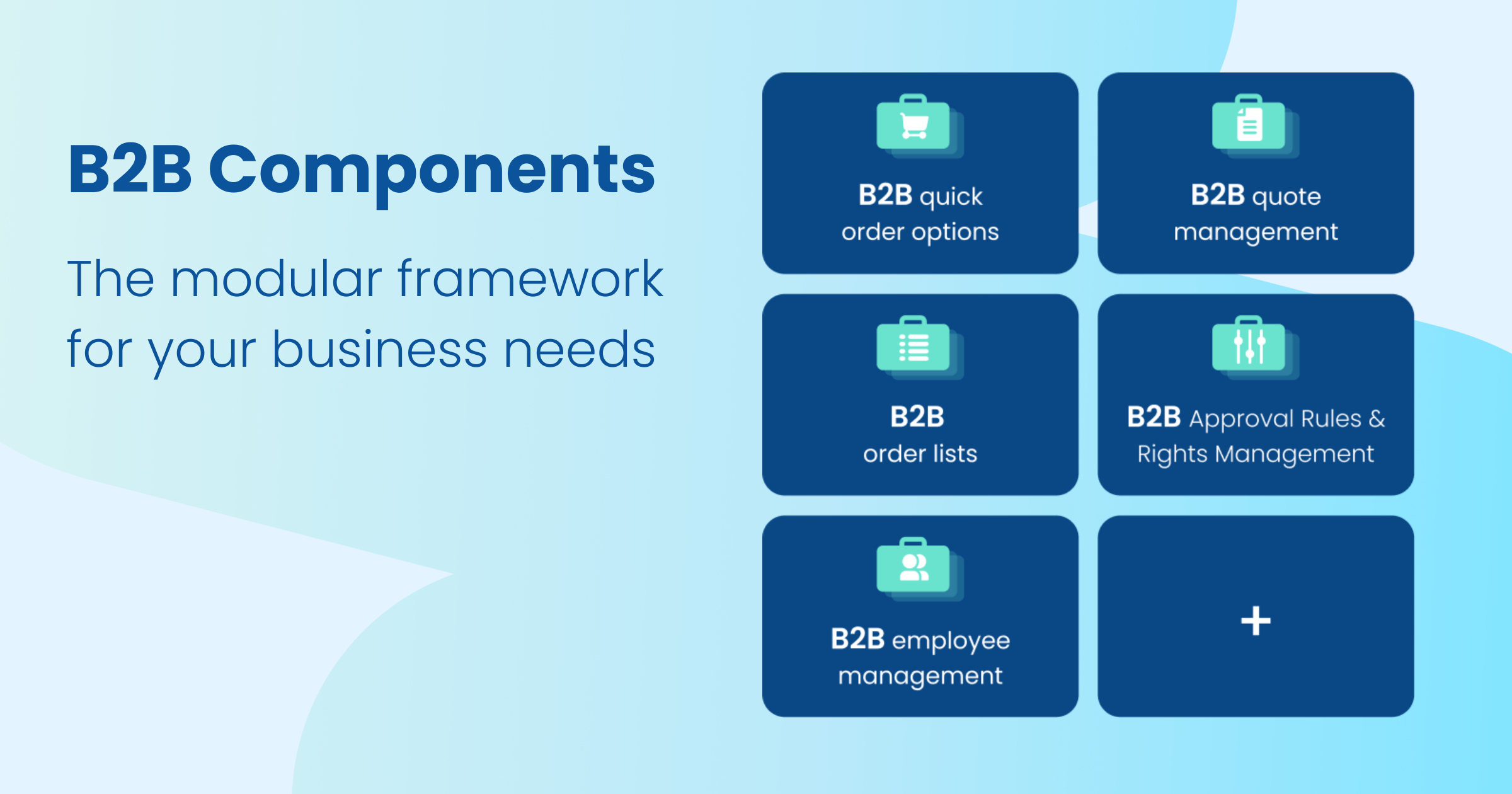 Shopware B2B Components: Discover the modular framework for your business needs | Shopware