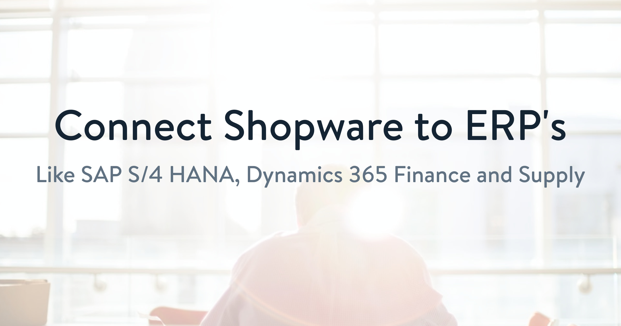 How to connect Shopware to Enterprise ERP systems? | Shopware