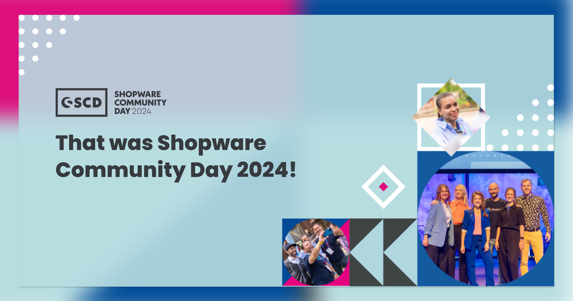 The great Shopware Community Day 2024 recap | Shopware
