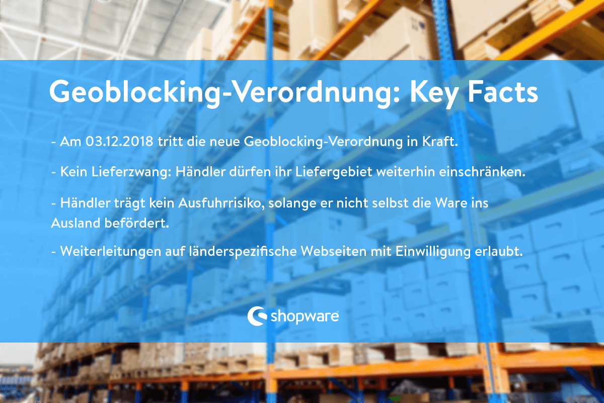 Geoblocking-Verordnung: Eine Chance für Shopbetreiber | Shopware