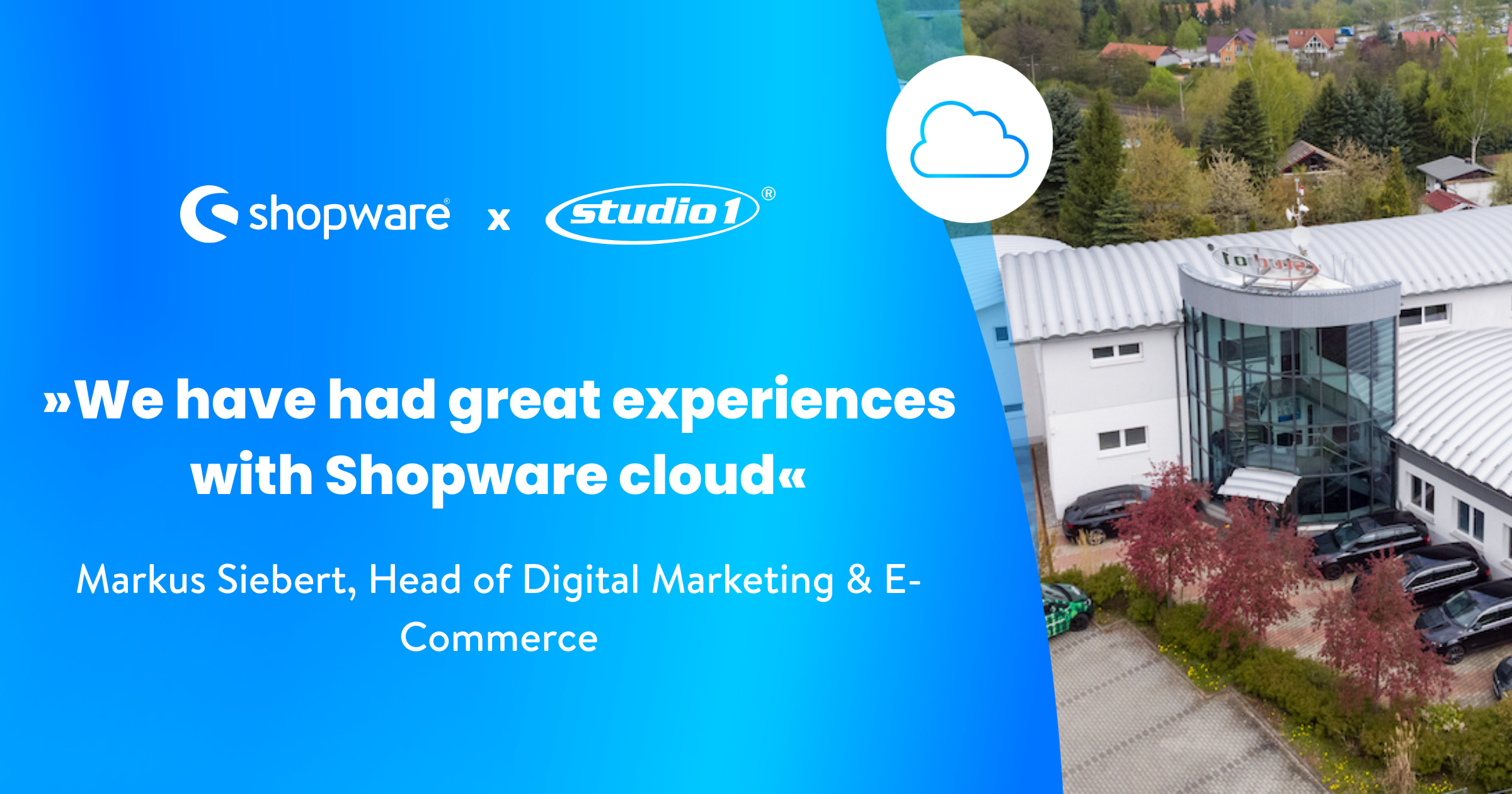 Shopware cloud: The success story of our partner Studio1® | Shopware